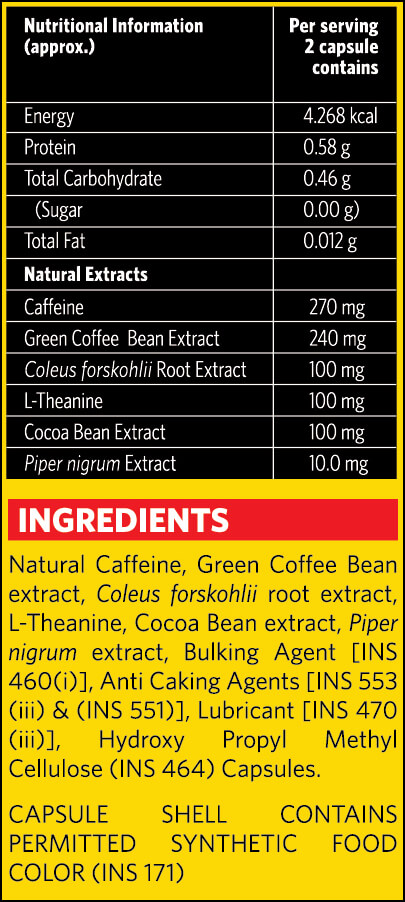 MuscleBlaze MB Fat Burner, 90 Capsules (Unflavoured)Online | HealthKart.com